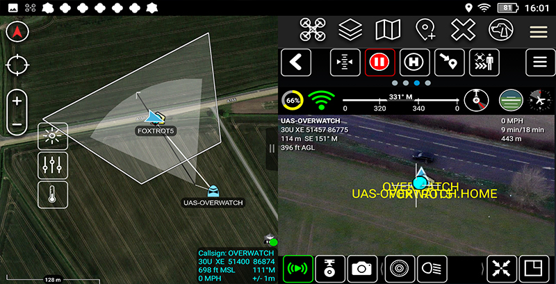 TAK (Team Awareness Kit) – Aerial Defence
